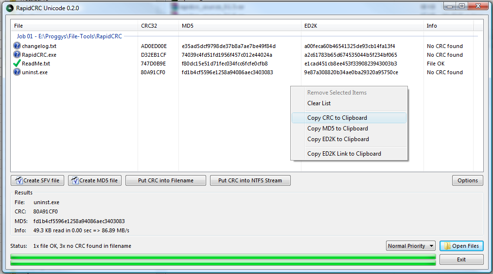 RapidCRC Unicode-n73man001-ChinaUnix博客